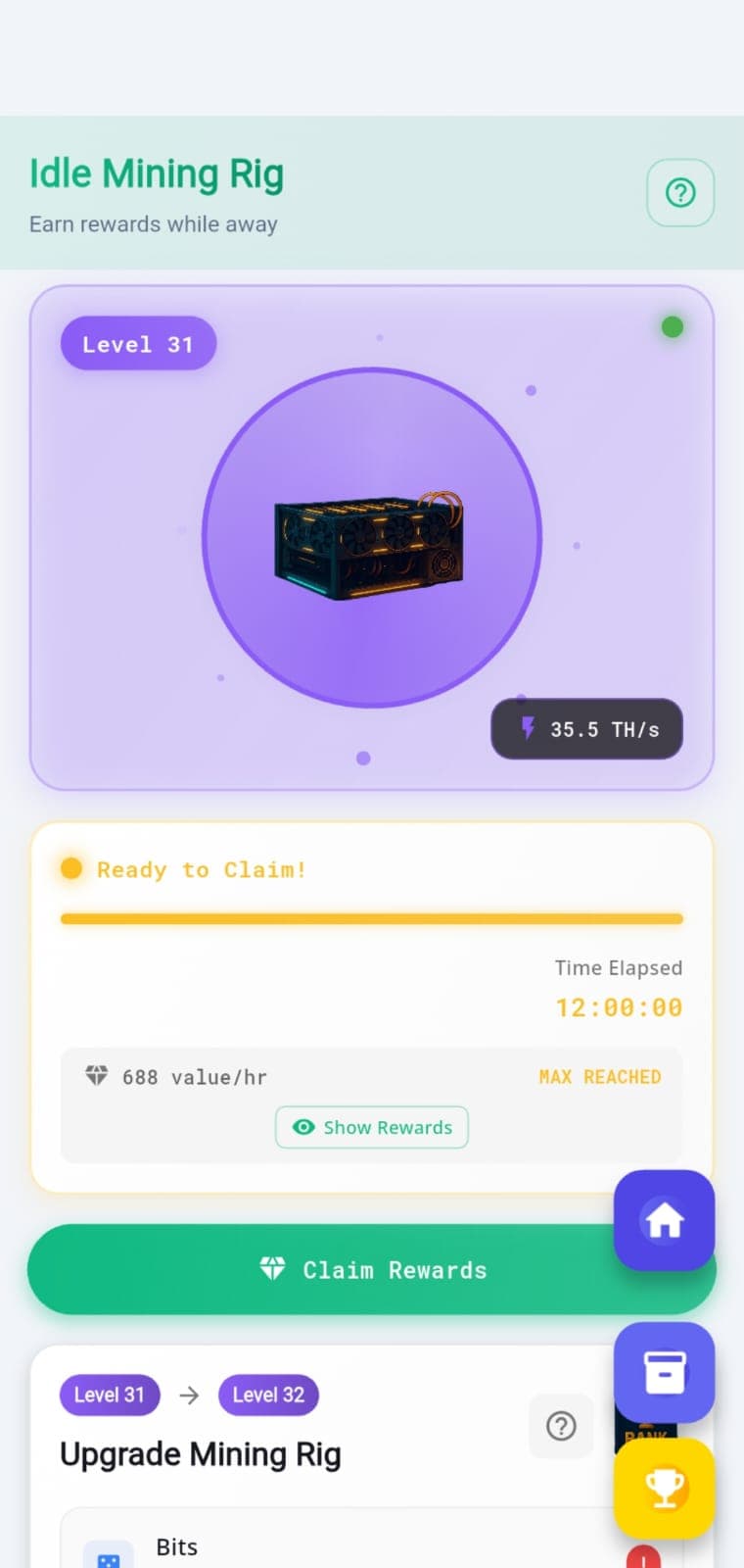 Crypto Cloud Miner App - Free Bitcoin & Ethereum Mining Simulator for ...